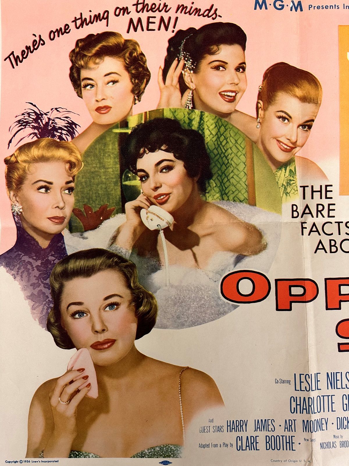 Lot Detail The Opposite Sex 1956 Movie Poster